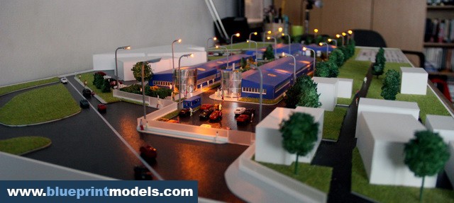 Factory Model - 1:200 scale | Architectural Scale Models