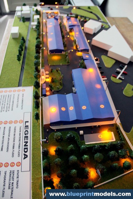 Factory Model - 1:200 scale | Architectural Scale Models