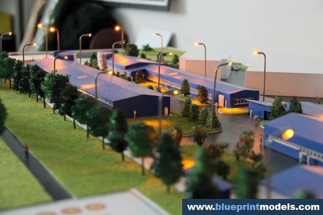 Factory Model - 1:200 scale | Architectural Scale Models