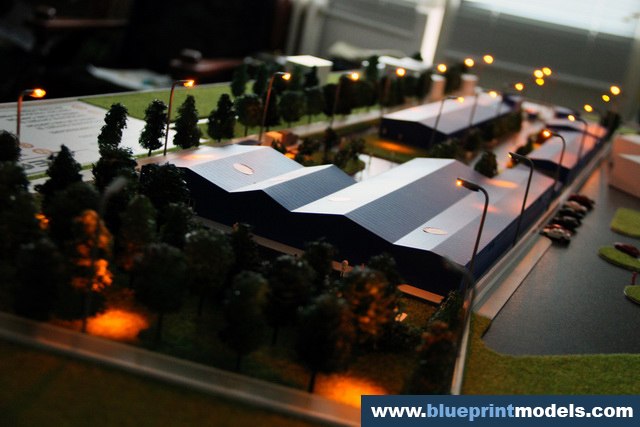 Factory Model - 1:200 scale | Architectural Scale Models