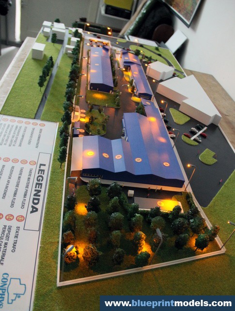 Factory Model - 1:200 scale | Architectural Scale Models