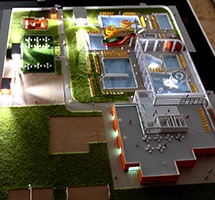 Demountable Water Park Scale Model | Architectural Scale Models