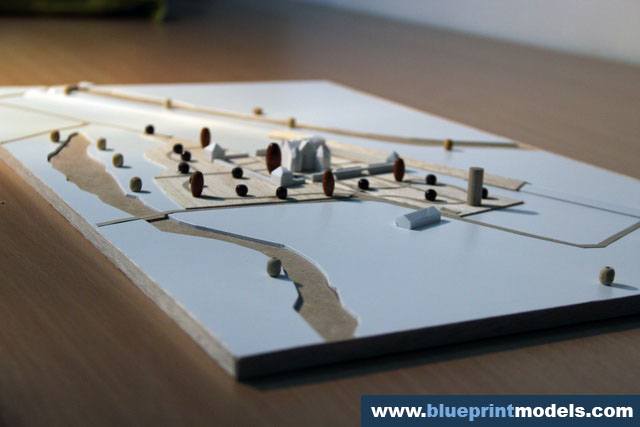 1:1000 Scale model - Castle | Architectural Scale Models