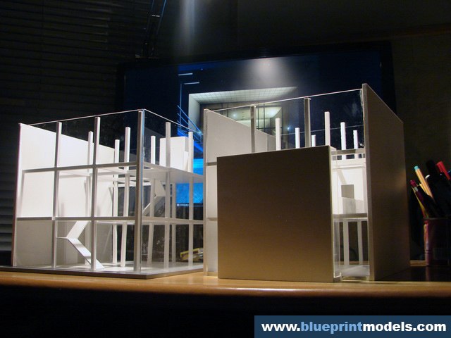 Conceptual Scale Model – Residence: Cube | Architectural Scale Models