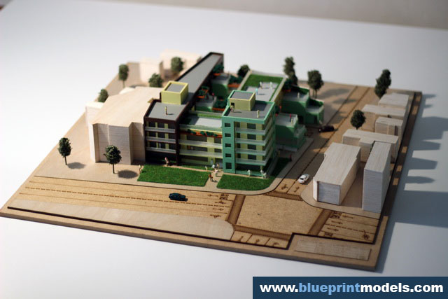 Apartment Buildings Scale Model | Architectural Scale Models