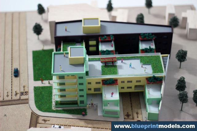 Apartment Buildings Scale Model | Architectural Scale Models