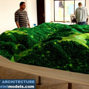 Topographic Scale Model | Architectural Scale Models