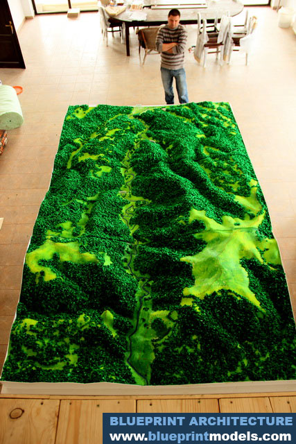 Topographic Scale Model | Architectural Scale Models