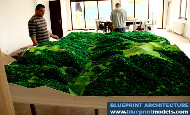 Topographic Scale Model | Architectural Scale Models