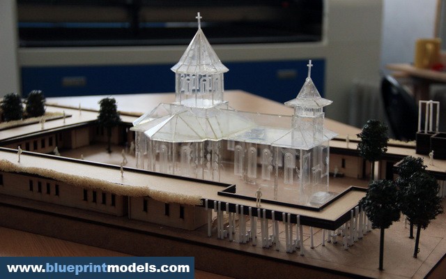 Architectural Scale Model – Orthodox Church | Architectural Scale Models
