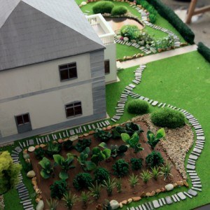 Scale Model – House and Garden Planning | Architectural Scale Models