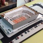 Sport Hall Arena Concept Architecture Scale Model | Architectural Scale ...