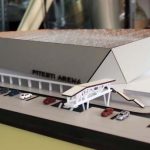 Sport Hall Arena Concept Architecture Scale Model | Architectural Scale ...