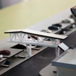 Sport Hall Arena Concept Architecture Scale Model | Architectural Scale ...