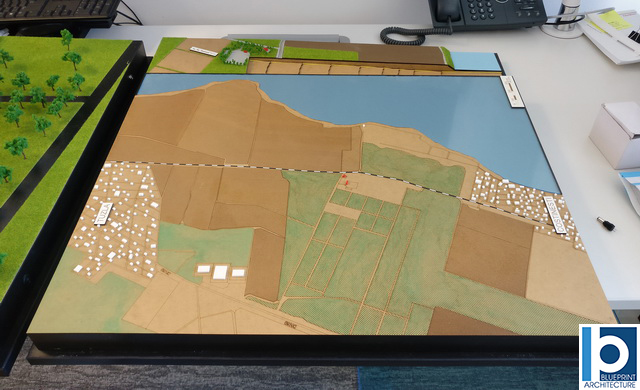 General Layout Architectural Model – Exxon Mobile Gas Measuring Station ...