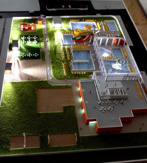 Water Park Scale Model | Architectural Scale Models