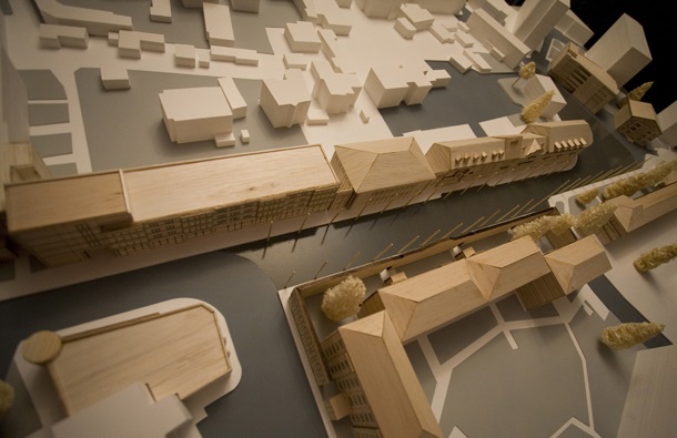 Urban center redesign | Architectural Scale Models
