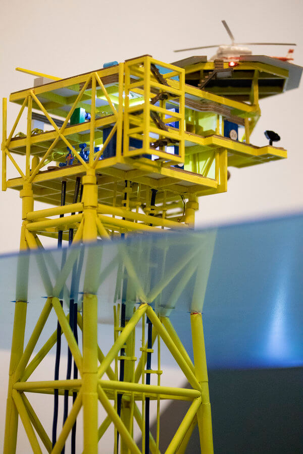 Gas platform model | Architectural Scale Models