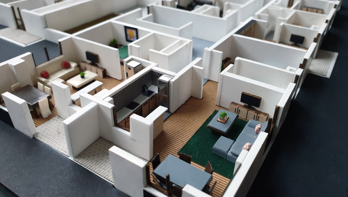 Scale Model Building Plans Diorama Buildings 1:35 And 1:48 | Diodump