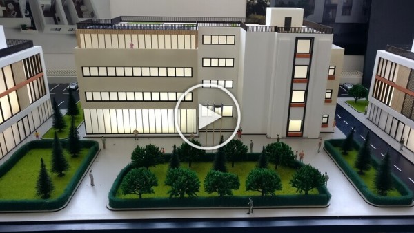 Office Buildings Scale Model | Architectural Scale Models