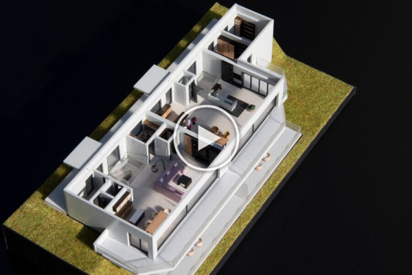 Demountable House Model - Video | Architectural Scale Models