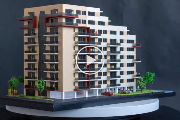 Residential Building Model | Video | Architectural Scale Models