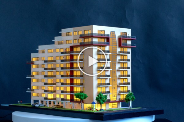 Apartment Building Model | Video | Architectural Scale Models