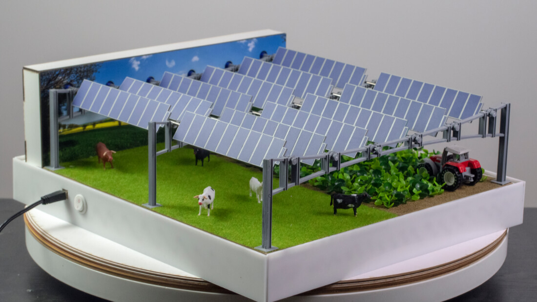 Photovoltaic power plant scale models | Architectural Scale Models