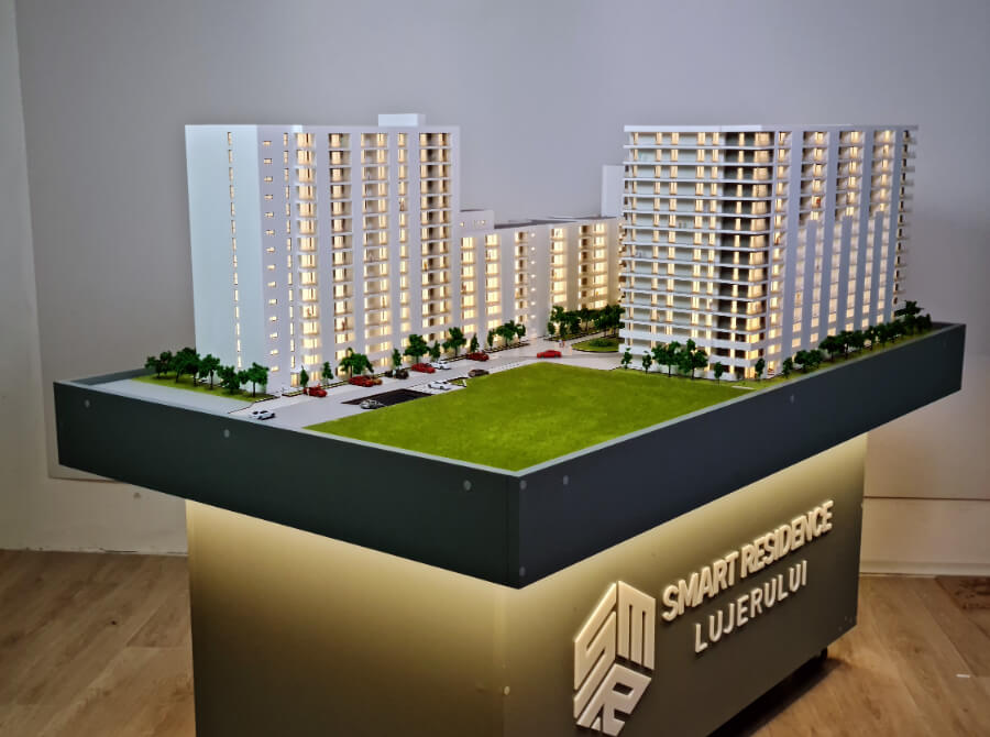 Smart Residence – Residential Development Model | Architectural Scale ...