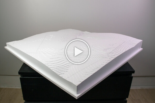 Topographic Model | Video | Architectural Scale Models
