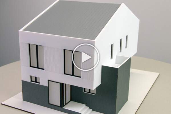 House Model with Removable Roof | Architectural Scale Models