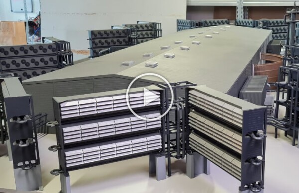 Direct air capture plant – DAC | Architectural Scale Models