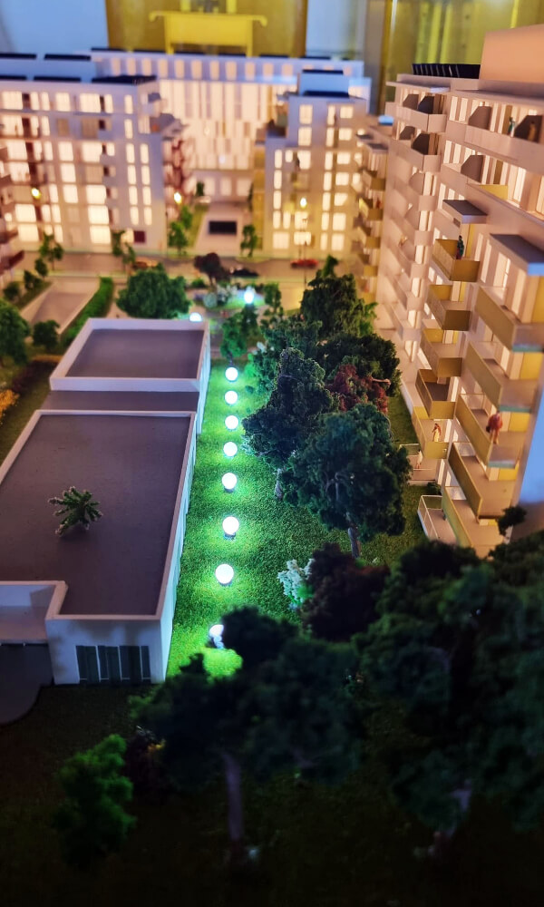 Architectural Model of residential Complex | Architectural Scale Models
